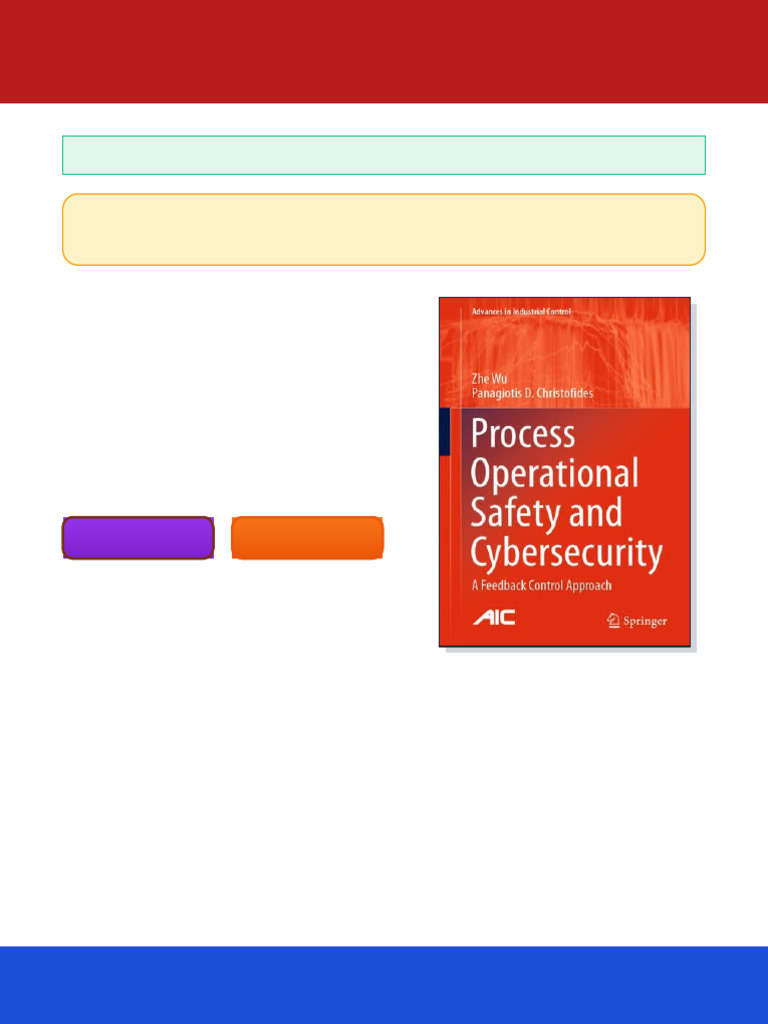 Process Operational Safety and Cybersecurity A Feedback Control ...