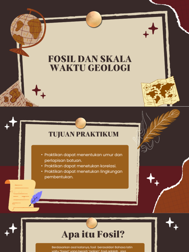 FOSIL DAN SKALA WAKTU GEOLOGI (2)[1] | PDF