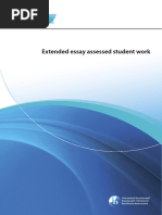 Extended Essay Formatting Guidelines | PDF | Essays | Note (Typography)