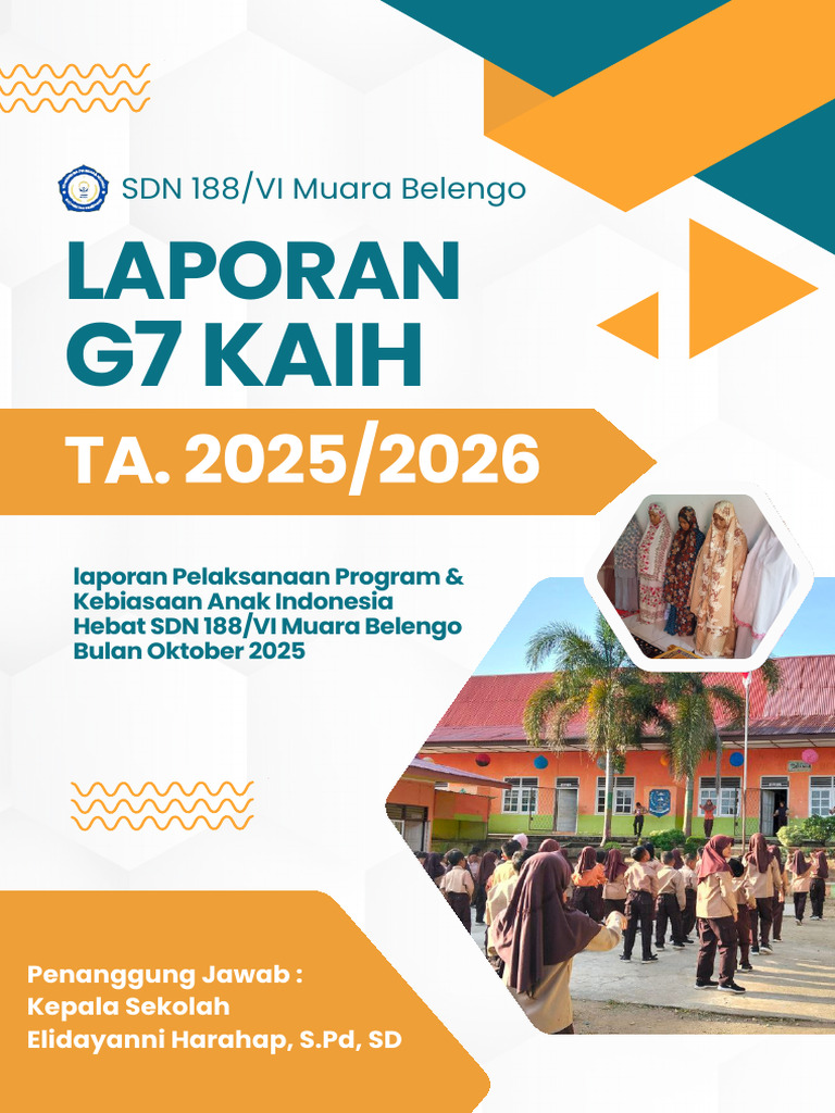 Laporan Program Anak Hebat SDN 188/VI | PDF