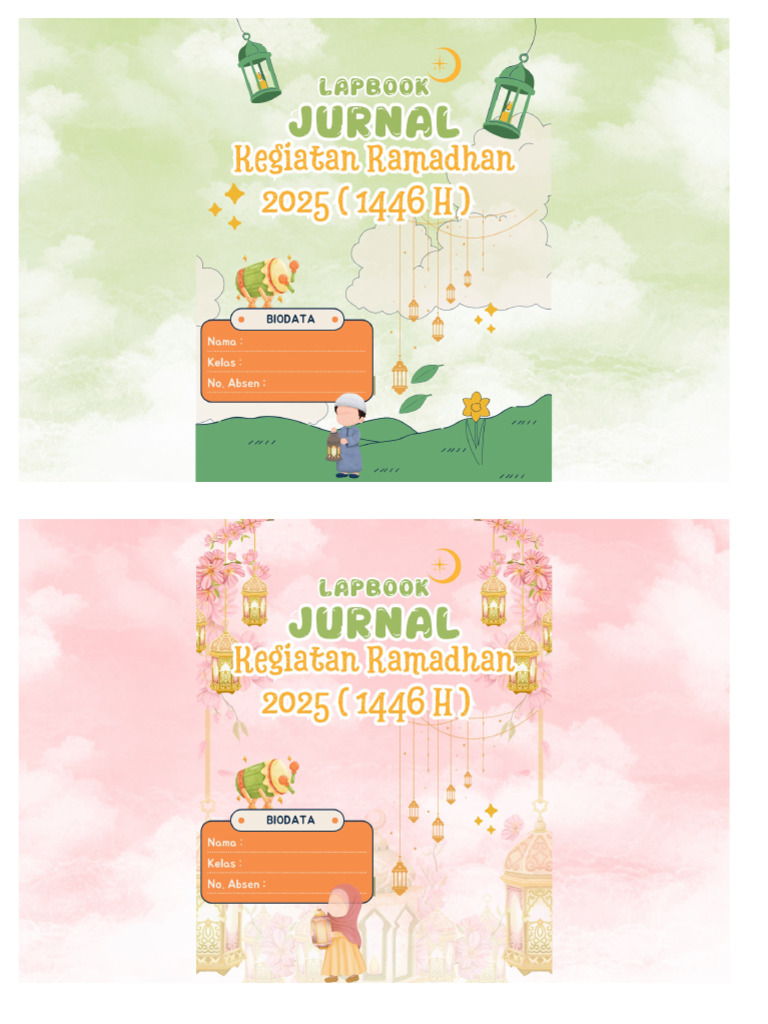 Template Jurnal Ramdhan Hijau Dan Kuning | PDF