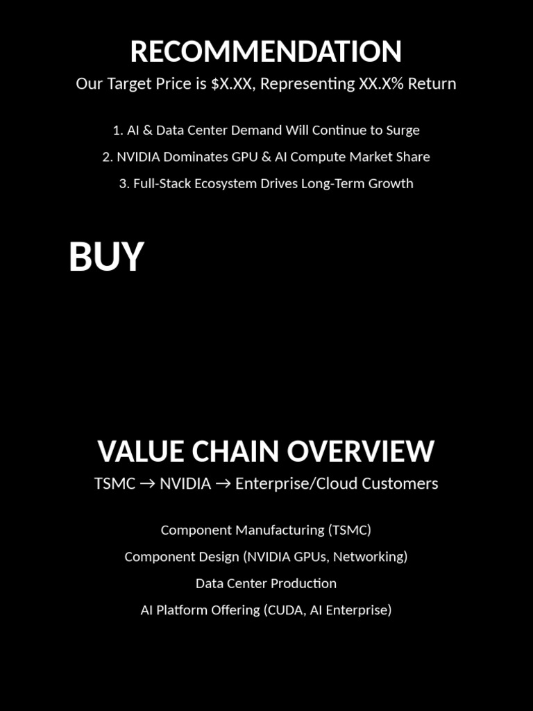 NVIDIA Presentation With Chart | PDF