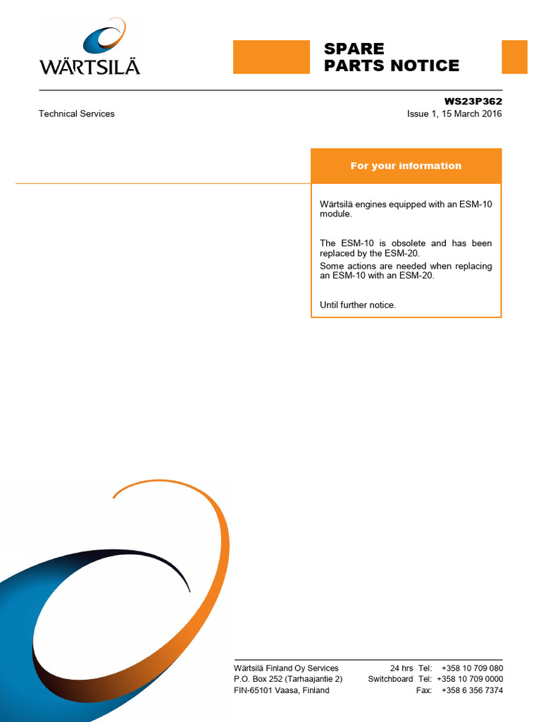 ESM-10 to ESM-20 Replacement Guide | PDF | Fuse (Electrical) | Relay