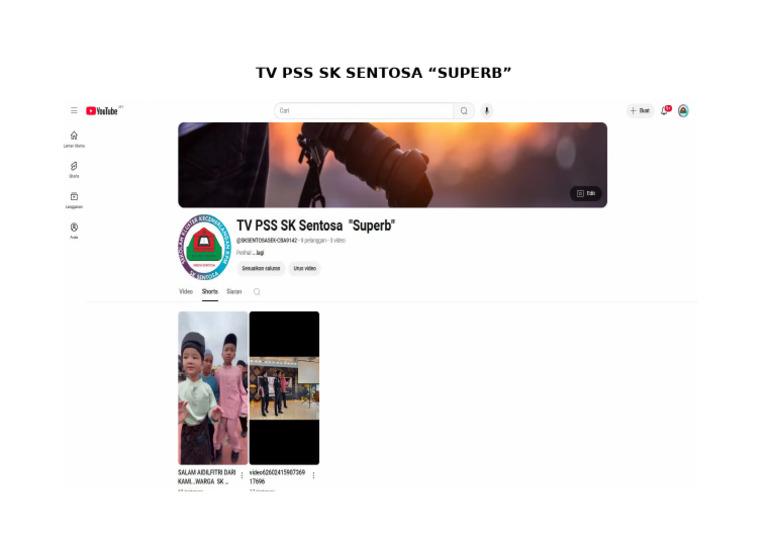 TV Pss SK Sentosa | PDF