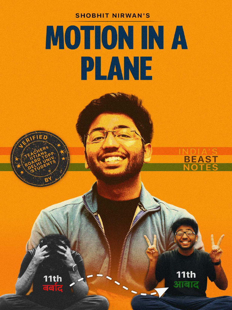 Ch4 Motion in 2d Shobhit Nirwan | PDF