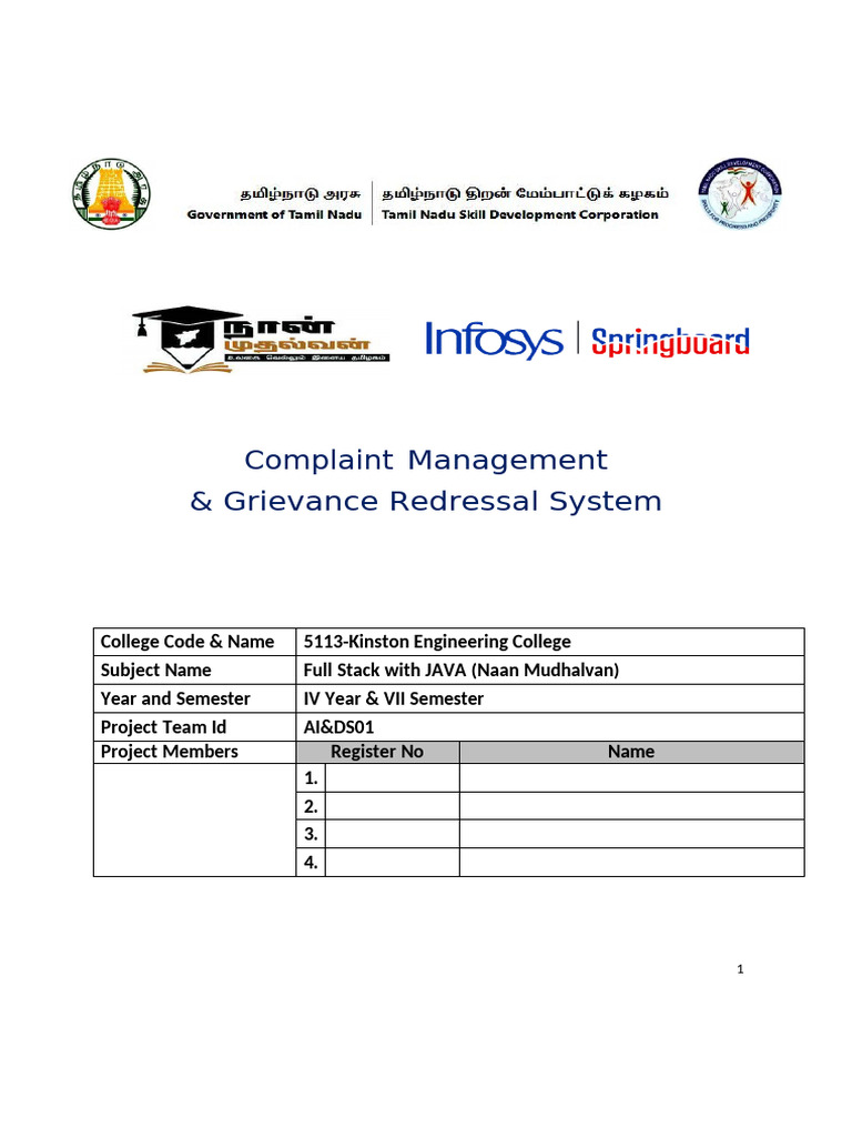AI&DS01 NM Project (Sample) | PDF | Databases | Information Technology