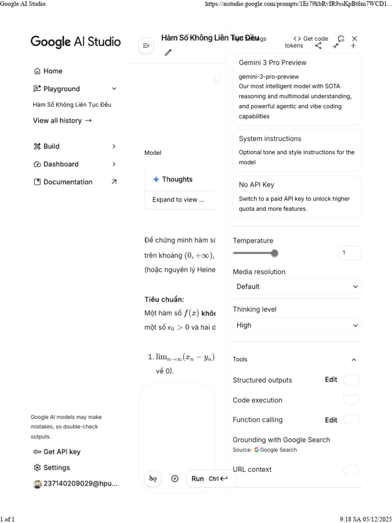 Google AI Studio | PDF