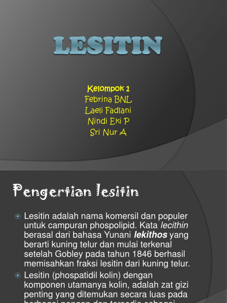 Lesitin | PDF