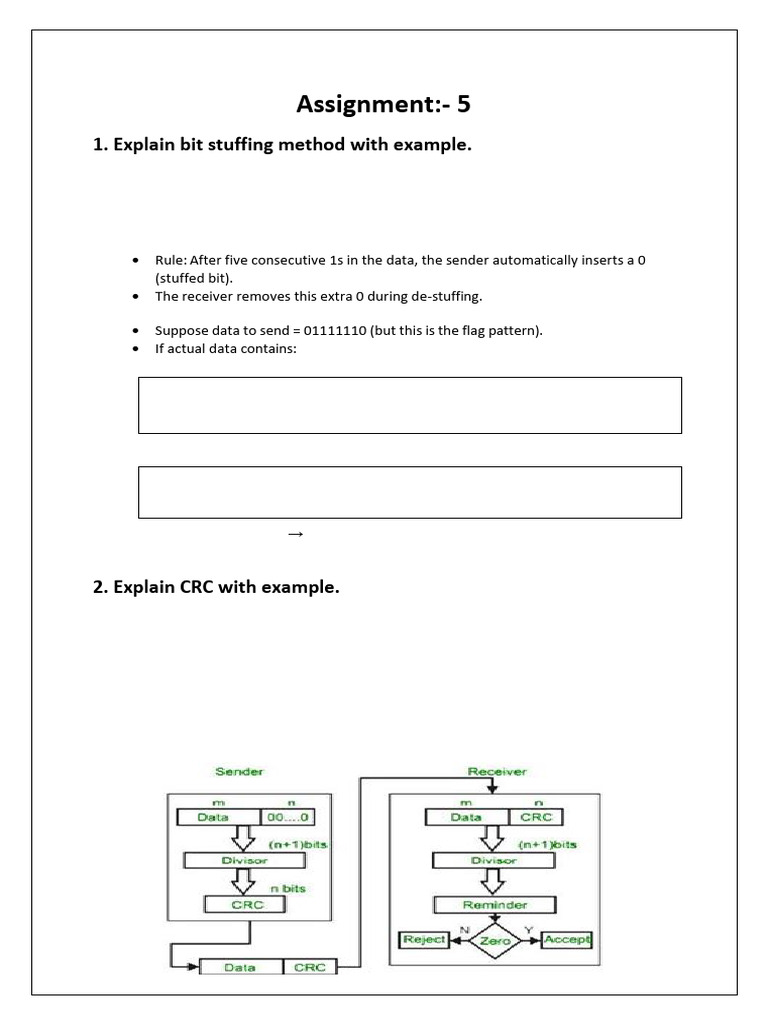 CN Assignment[5] | PDF | Computer Network | Computer Data