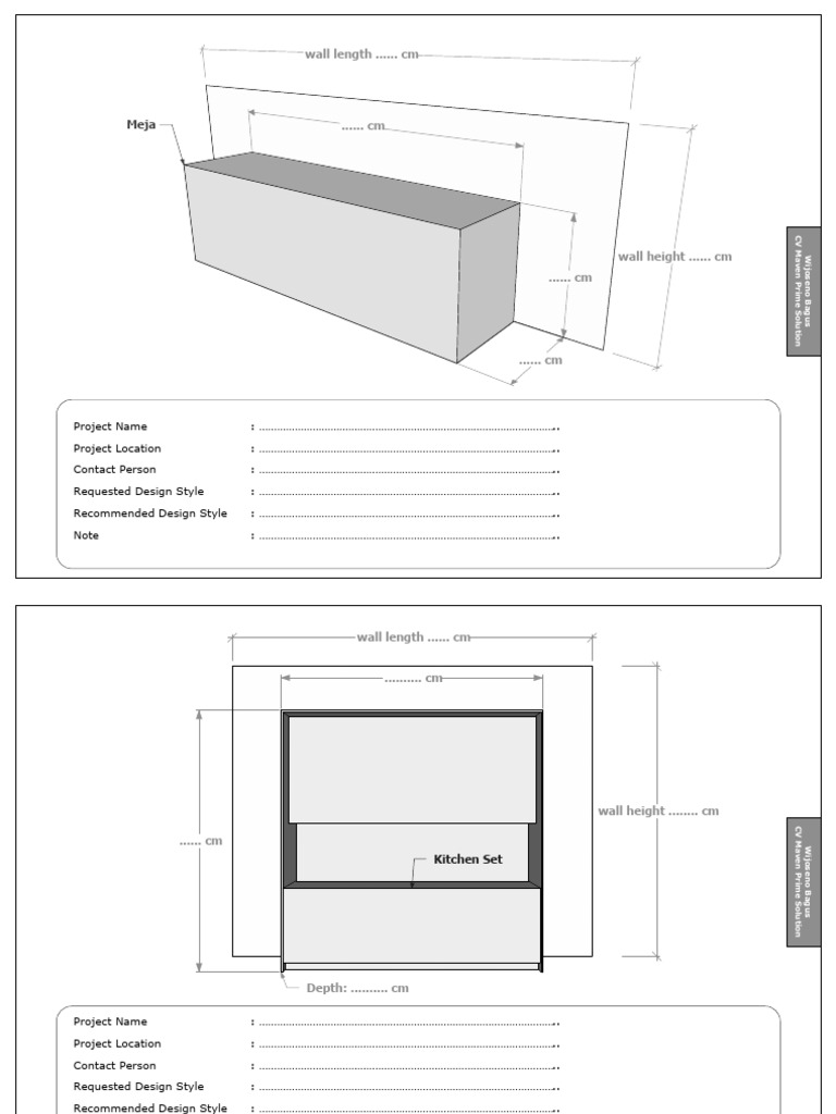 Desain Draft Product Measurement | PDF