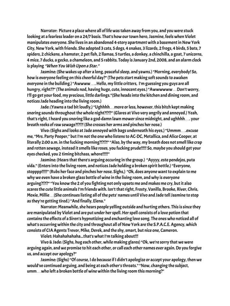 Dystopian Short Story by - IR | PDF