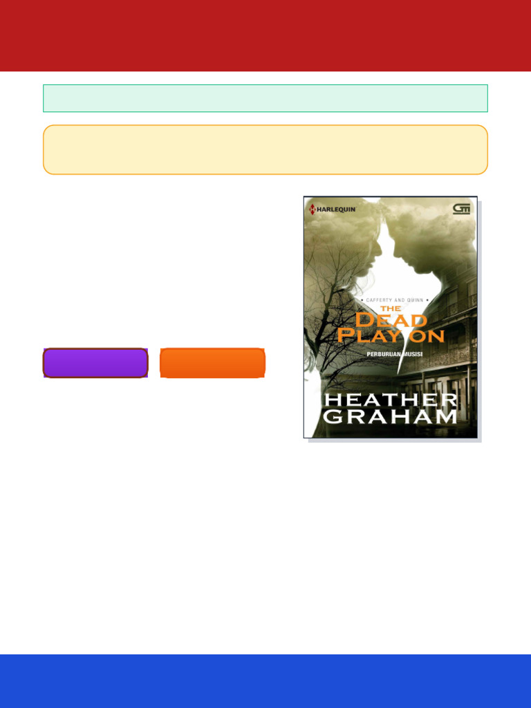 The Dead Play On Perburuan Musisi Heather Graham Ebook Universal Format ...
