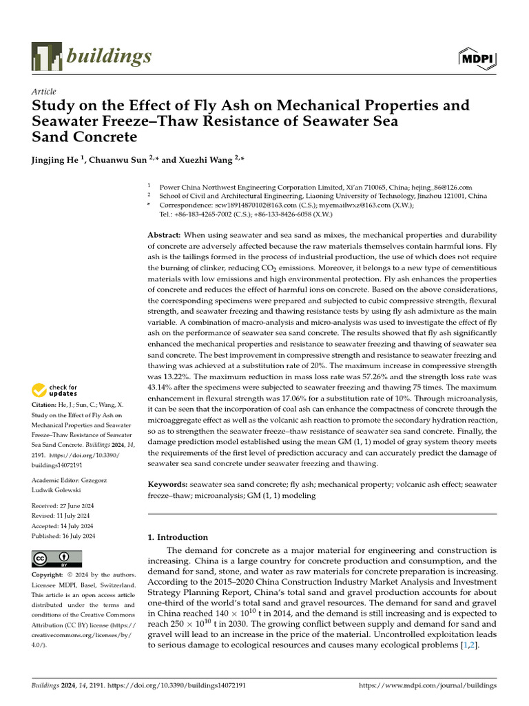 buildings-14-02191-v2 | PDF | Concrete | Cement