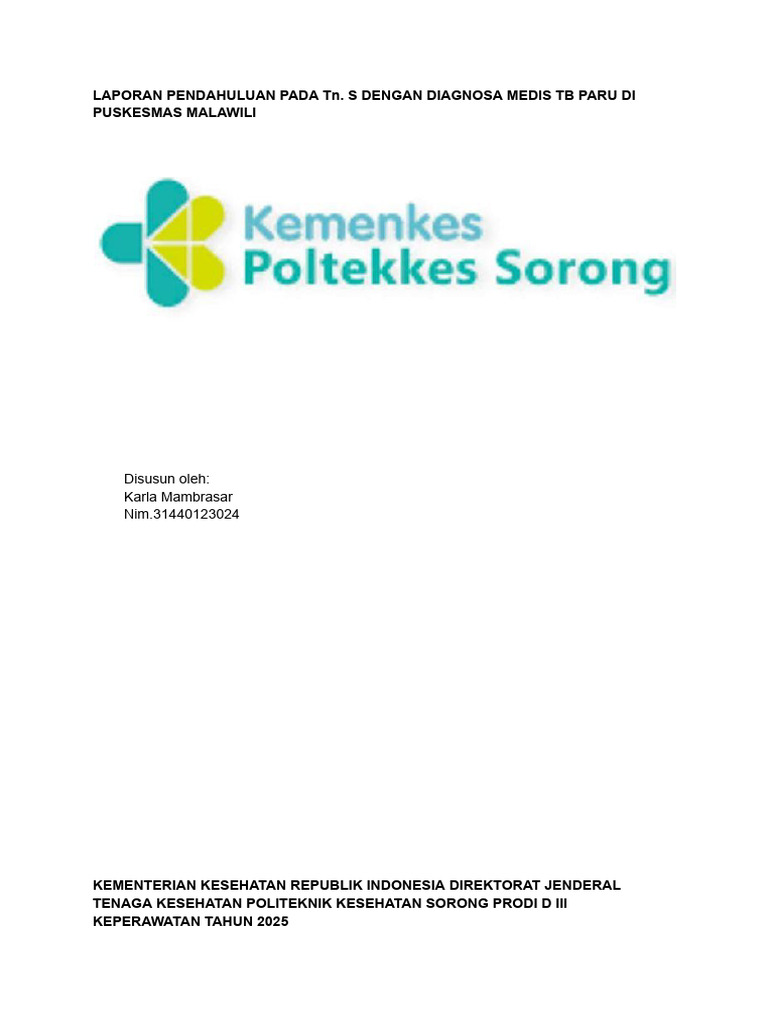 Diagnosa dan Penatalaksanaan TB Paru | PDF