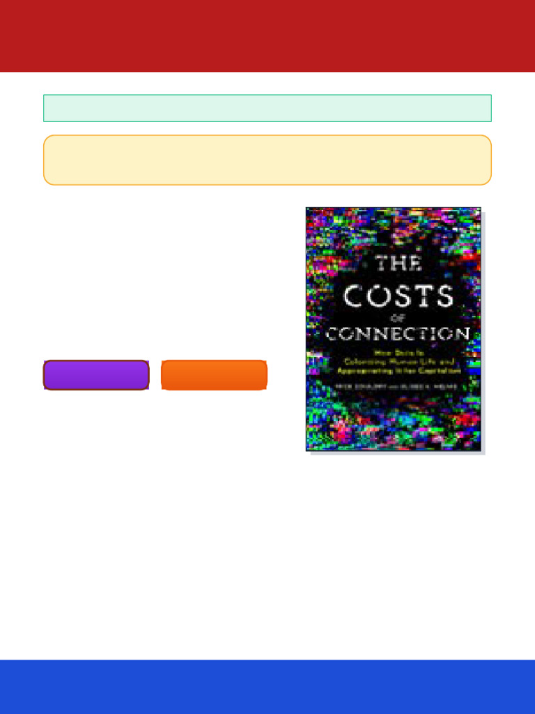 The Costs of Connection How Data Is Colonizing Human Life and ...