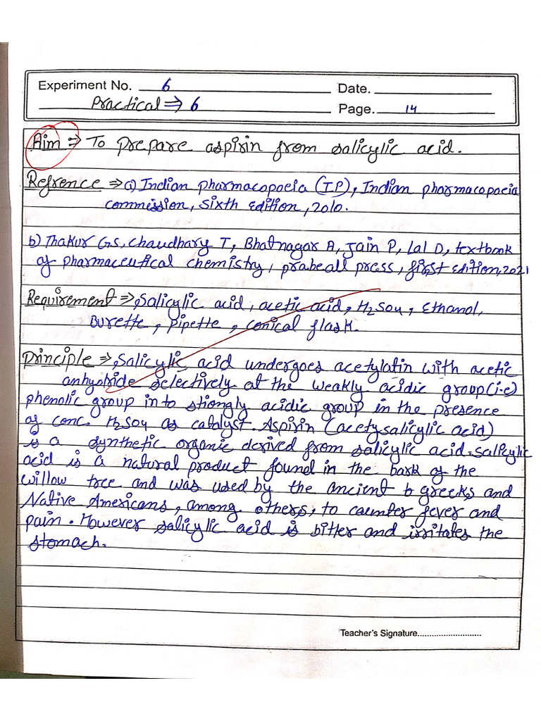 Exp-9 Pharmaceutical Chemistry | PDF