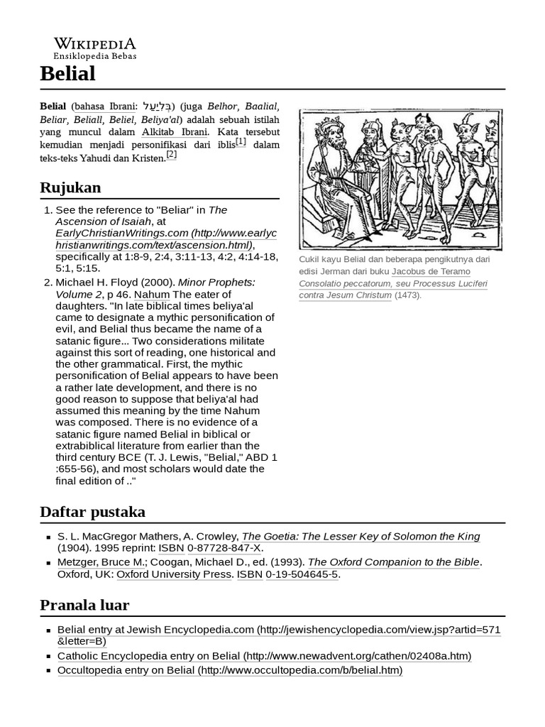 Belial | PDF