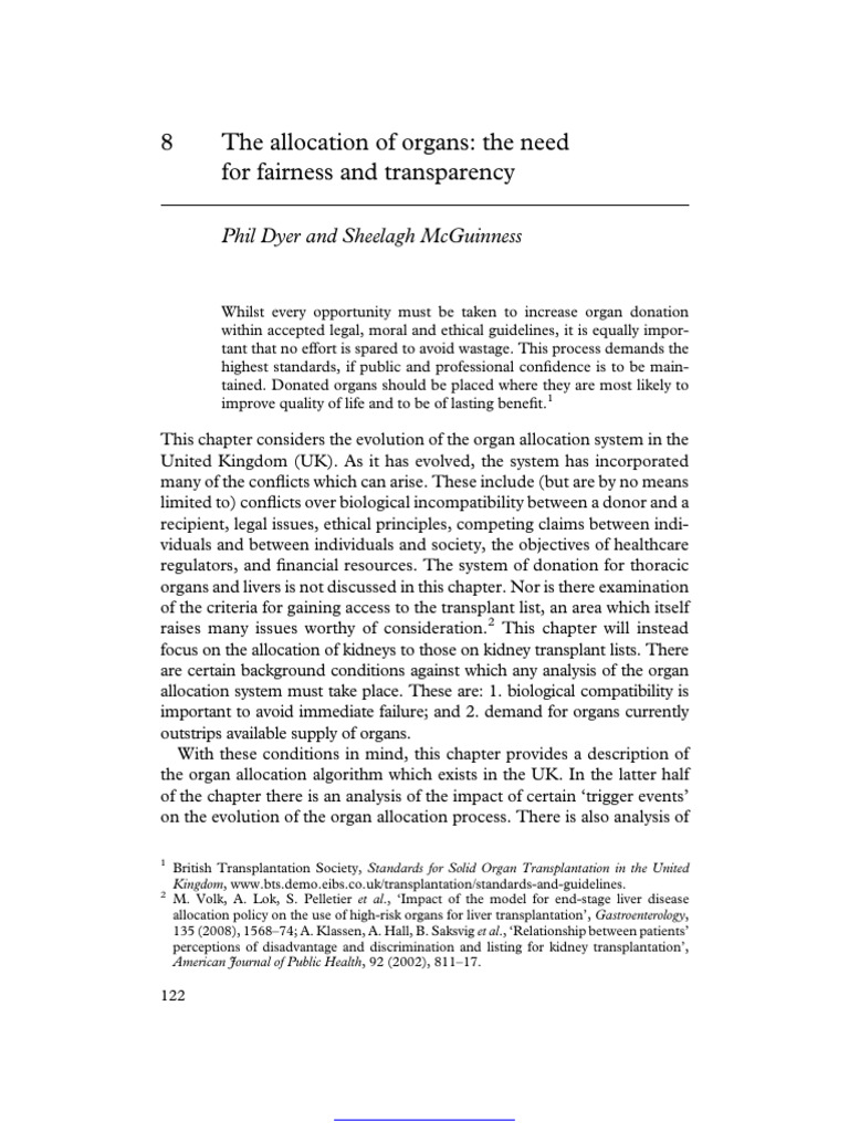 Organ Shortage _ Ethics, Law and Pragmatism ( PDFDrive ) | PDF | Organ ...