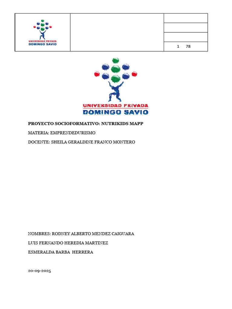 App NutriKids: Alimentación Inclusiva para Niños | PDF | Autismo ...