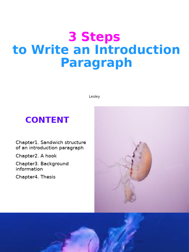 Crafting Effective Introduction Paragraphs | PDF | Visual Impairment ...