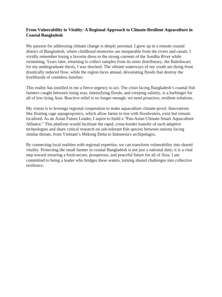 Essay on a Contemporary Key Issue in Asia | PDF