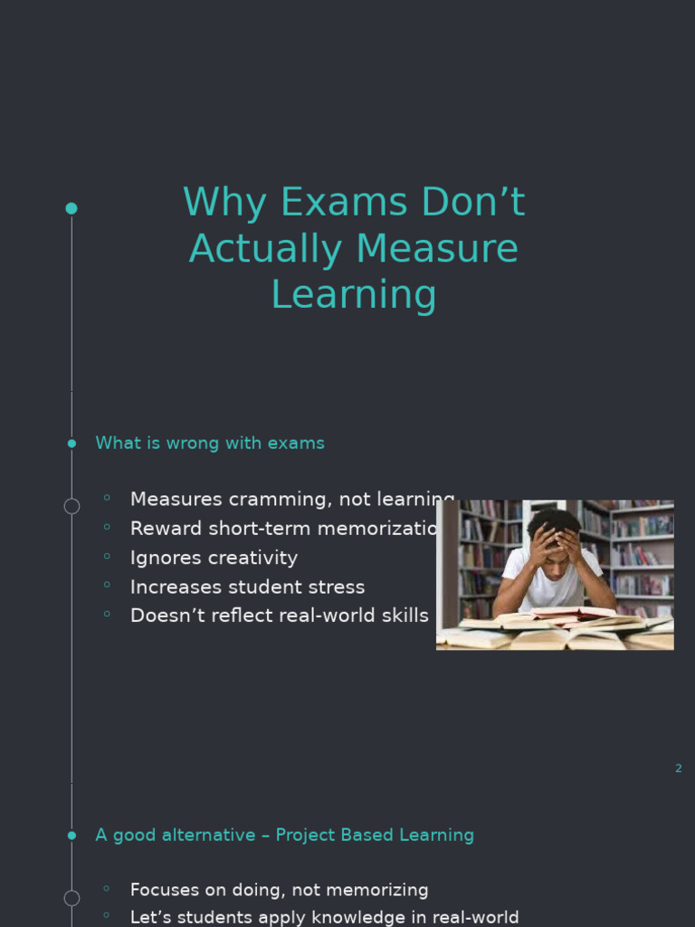 Why Exams Fail to Measure Learning | PDF