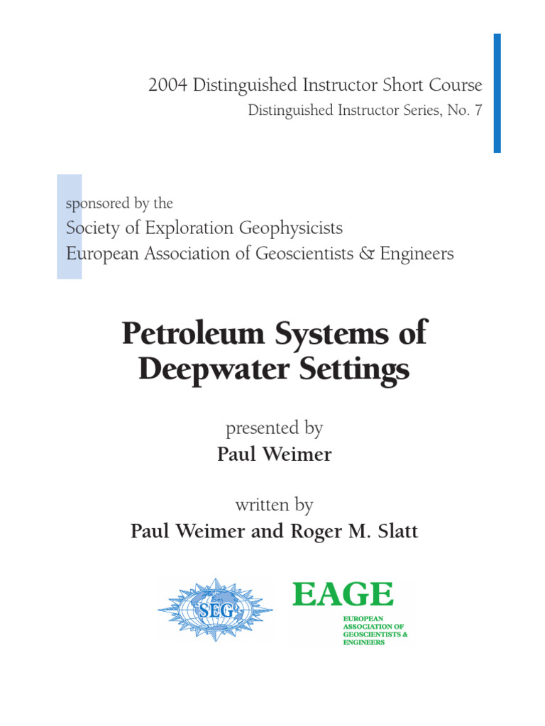 Petroleum Systems in Deepwater Settings | PDF | Petroleum Reservoir ...
