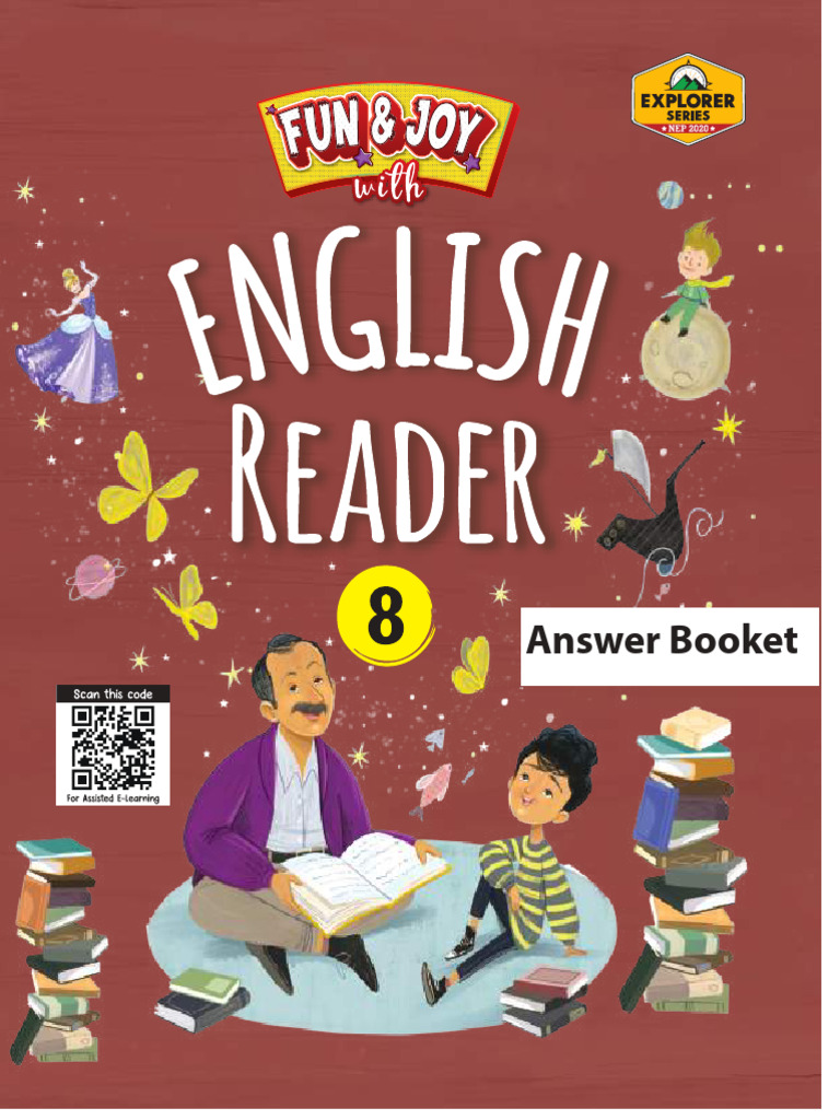 Answer Key- Fun & Joy with Eng Reader-8 | PDF | Linguistics | Syntax