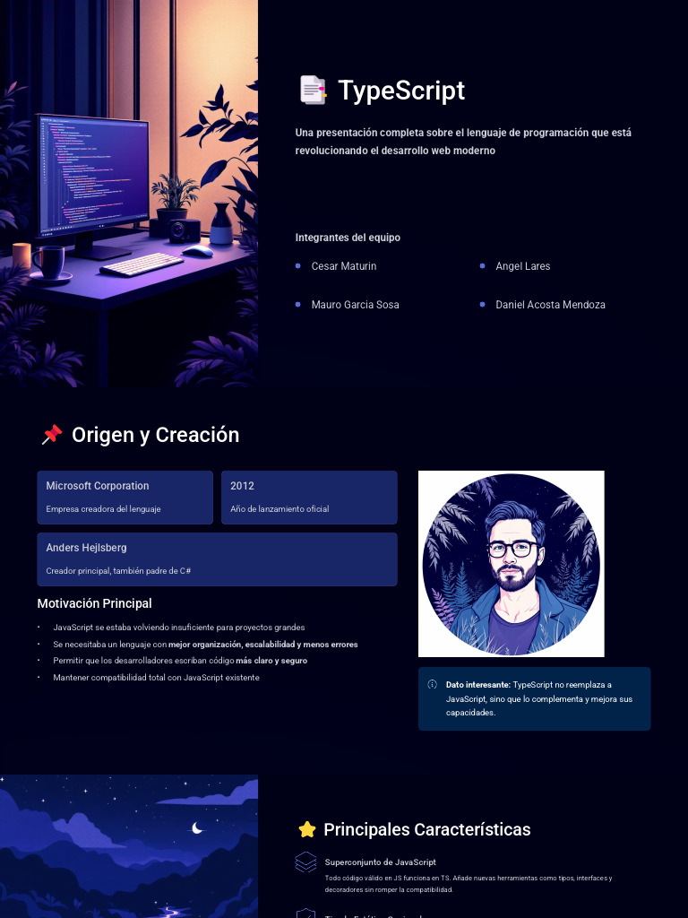 Type Script | PDF | Lenguaje de programación | Script Java