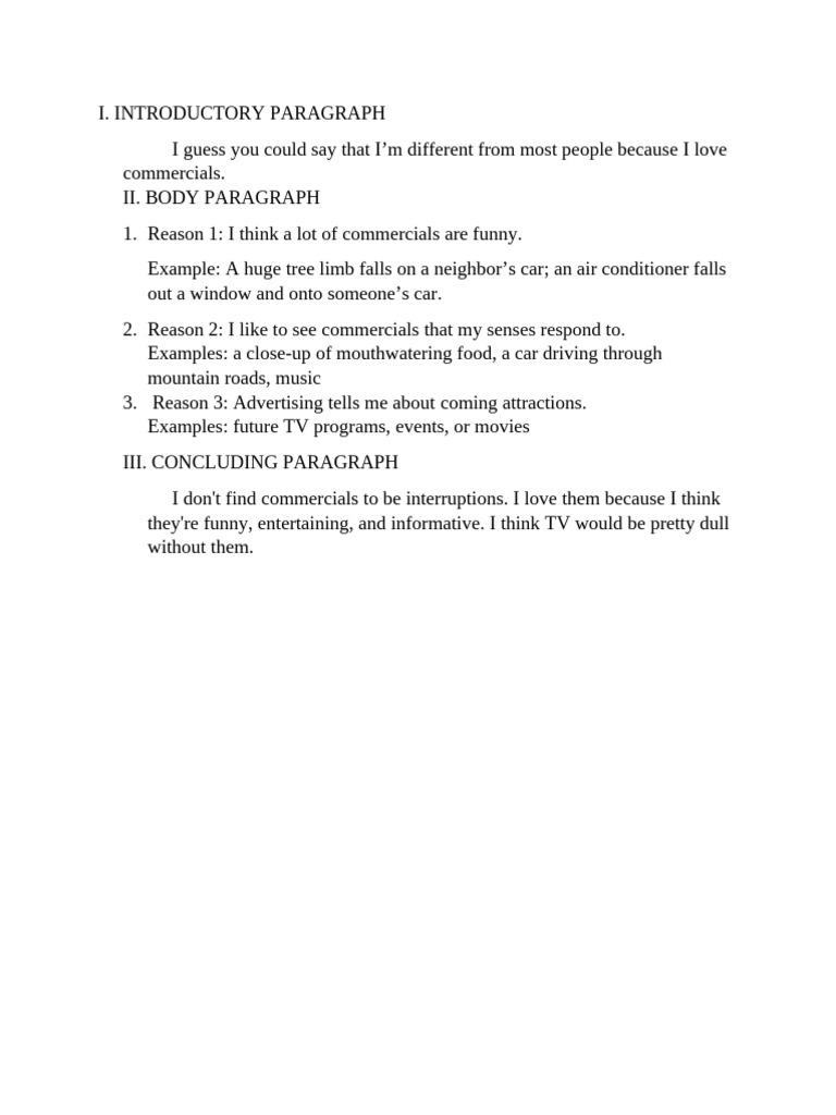 Essay Outline | PDF