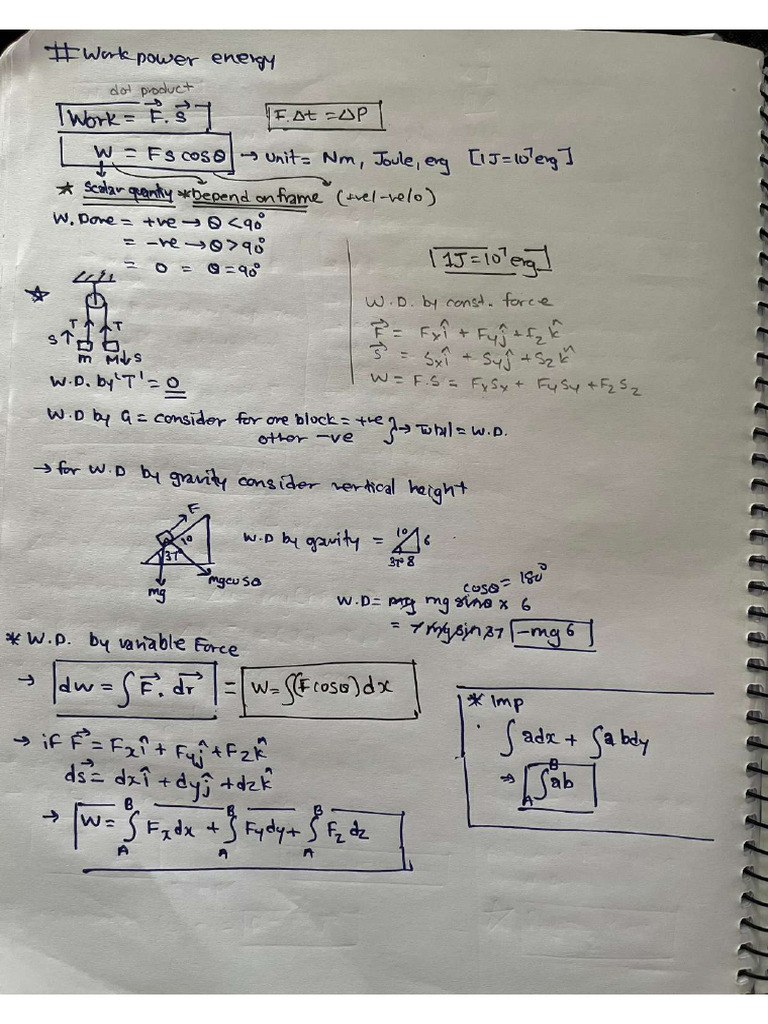 Physics Short Notes Pt1 | PDF