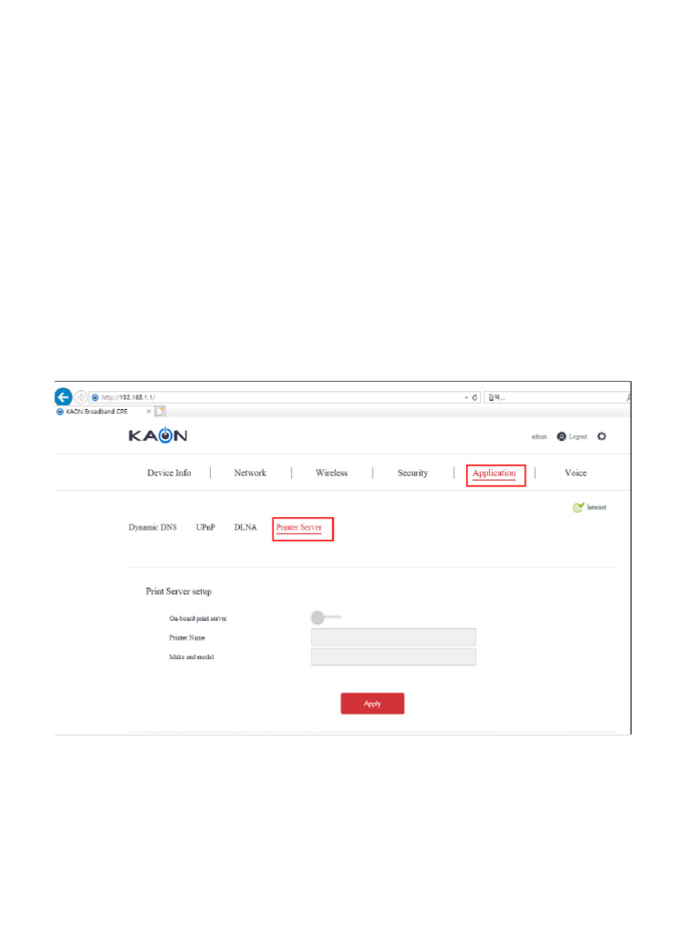 Printer Server Setup | PDF