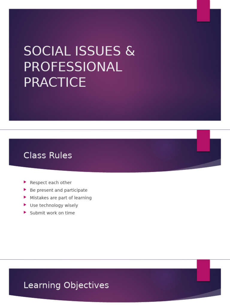 Social Issues and Ethics in IT Practice | PDF | Copyright Infringement ...