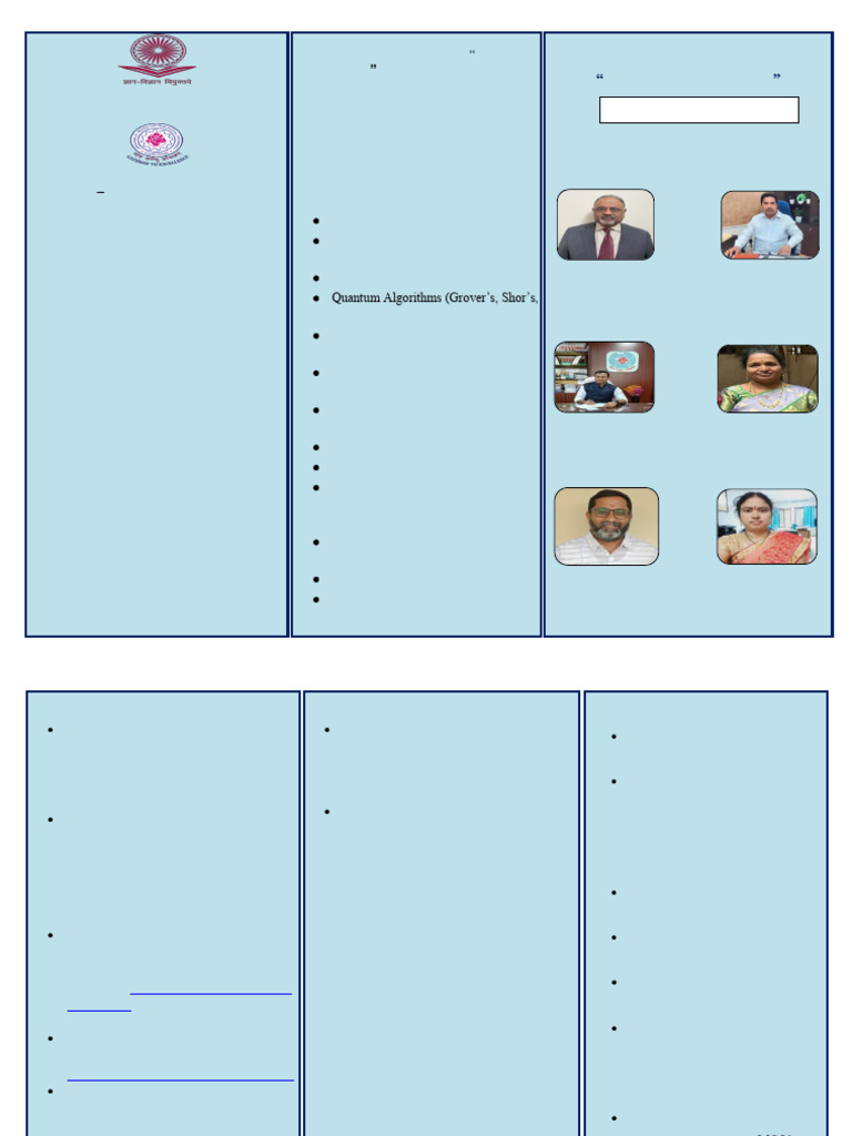 STC-Quantum Computing Brochure | PDF | Quantum Computing | Computing