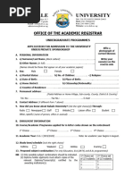 UCU Admission Application Guide 2026 | PDF