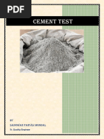 IS Codes for Cement Testing Methods | PDF