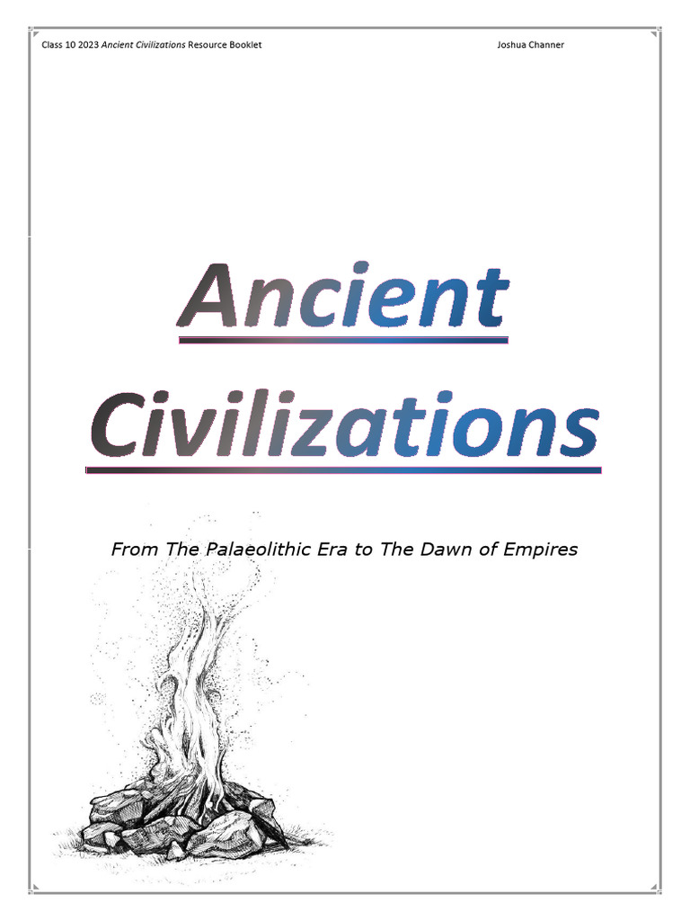 Ancient Civilizations Study Guide | PDF | Genesis Creation Narrative ...