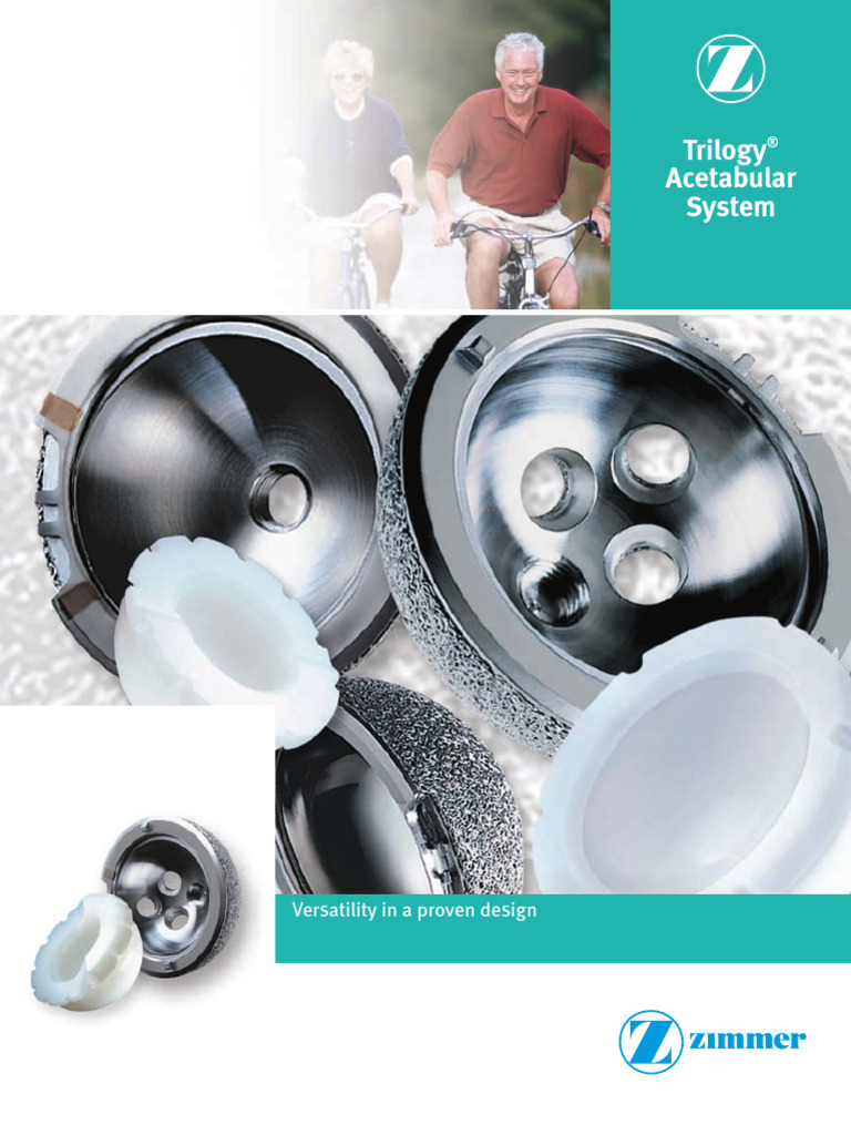 Trilogy Acetabular System Brochure | PDF | Vertebra