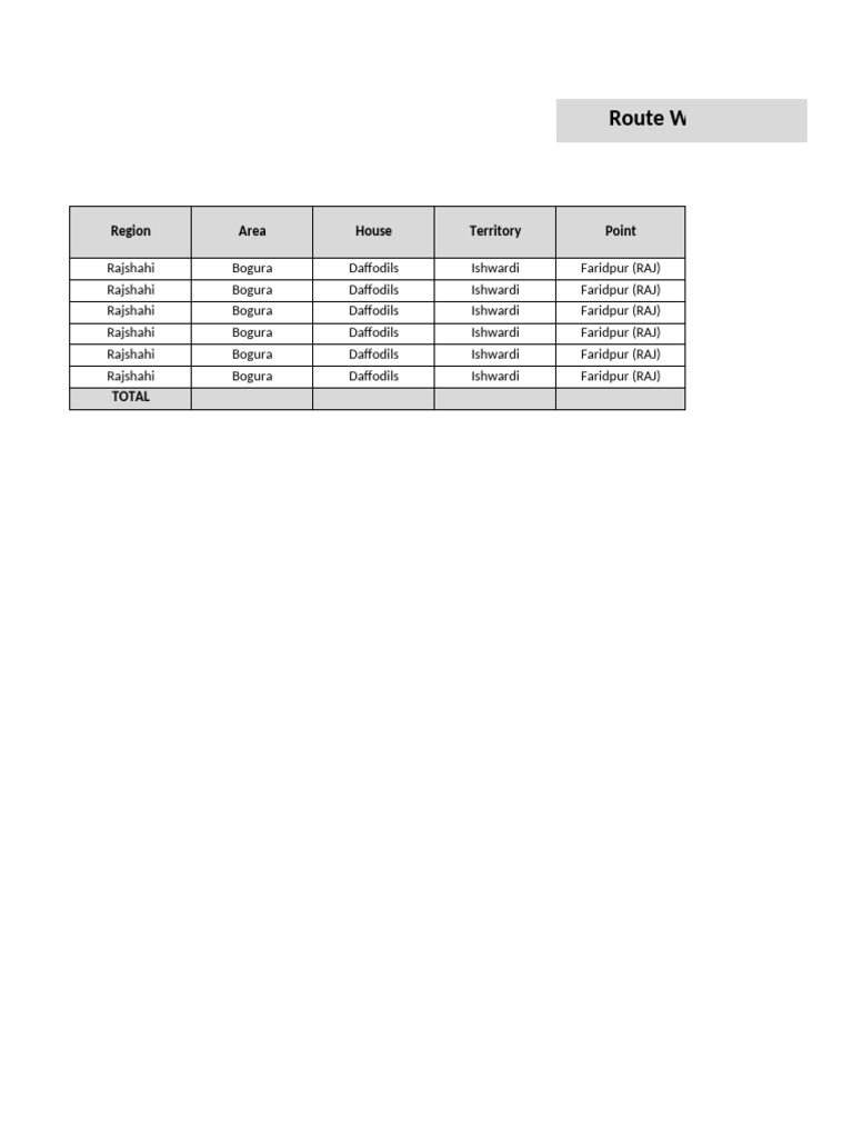 Route Wise STT Report 2025-11-01 To 2025-11-23 | PDF