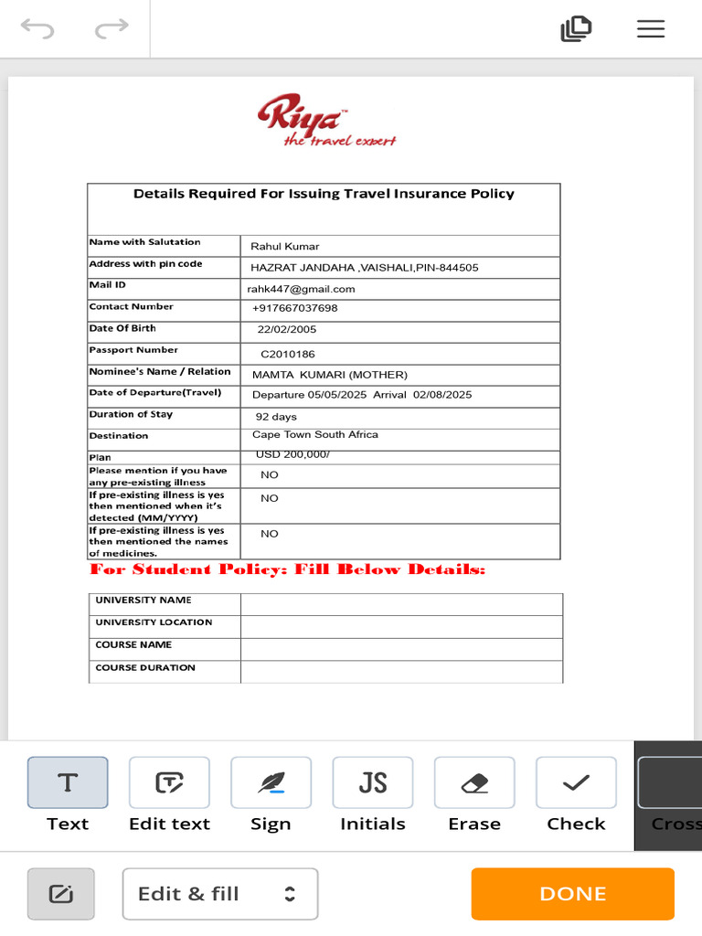 PDF Filler | PDF