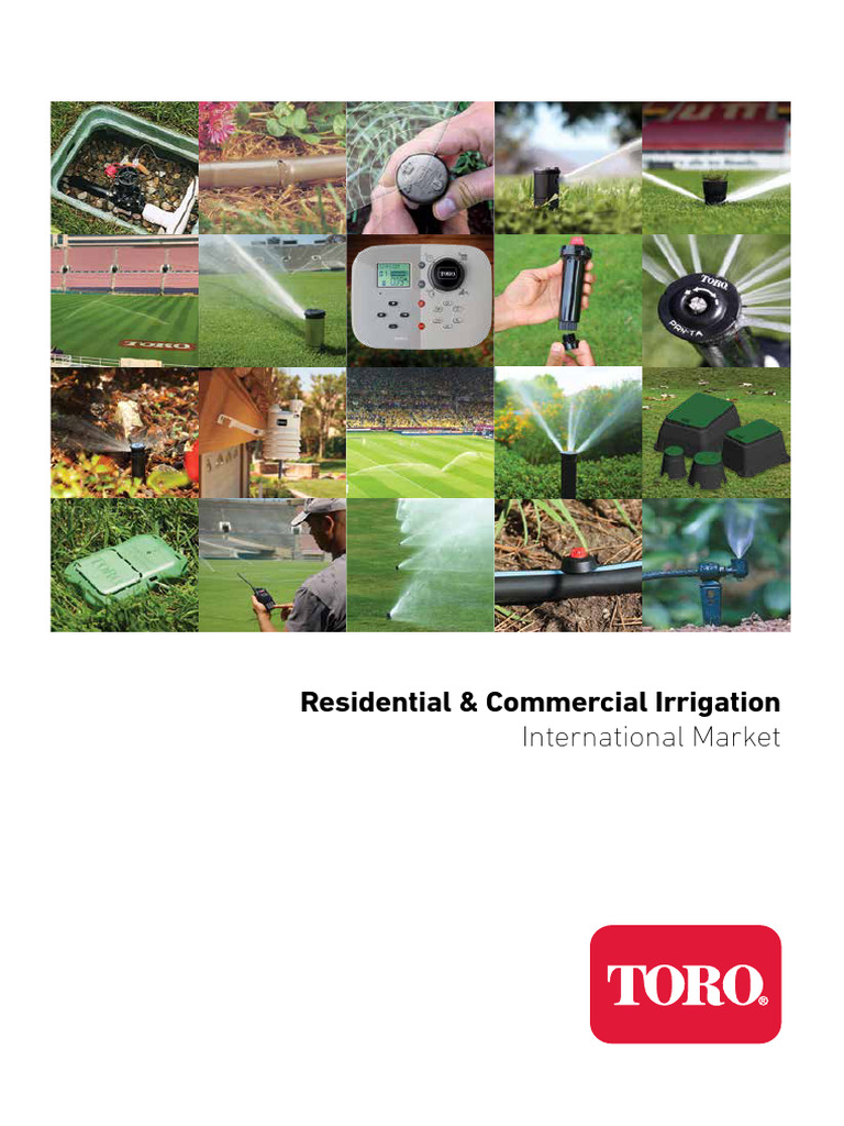 Toro WaterSmart Irrigation Solutions | PDF | Irrigation | Valve
