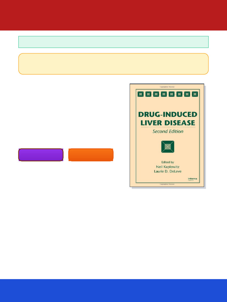 Drug Induced Liver Disease 2nd ed Edition Neil Kaplowitz ebook browser ...