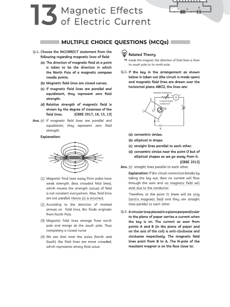 Understanding Fleming's Rules and Circuits | PDF | Electric Current ...