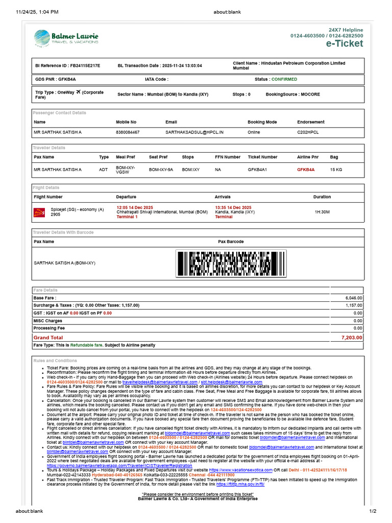 Flight 100014636003 | PDF