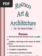 Rococo Art PowerPoint | PDF | Style | Decorative Arts