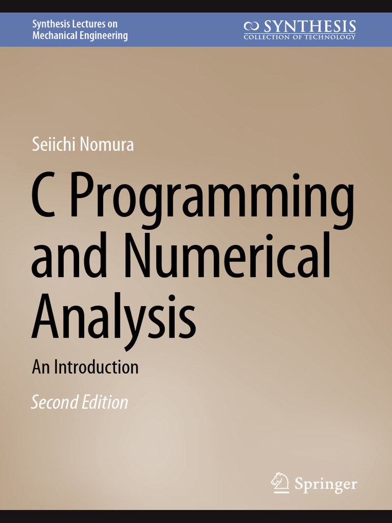 C Programming and Numerical Analysis | PDF | Parameter (Computer ...