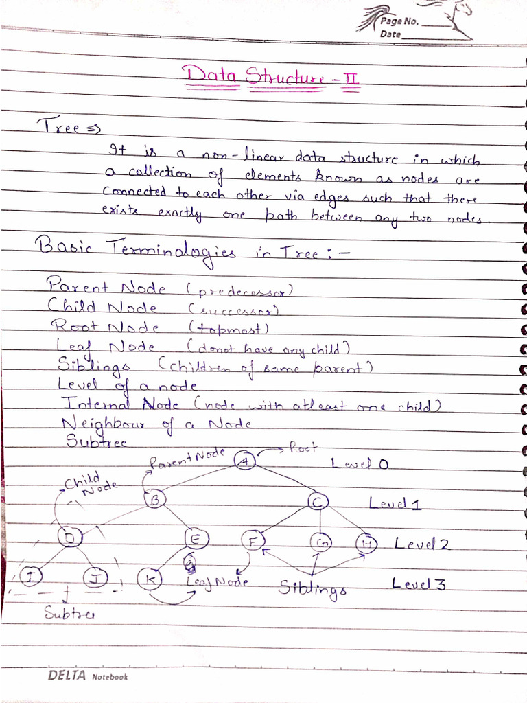 Data Structure Notes | PDF