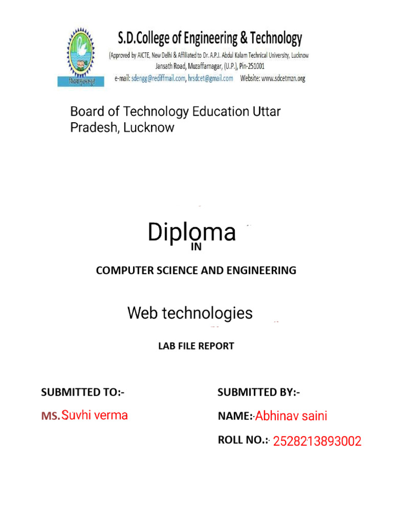 DAA Front Page | PDF