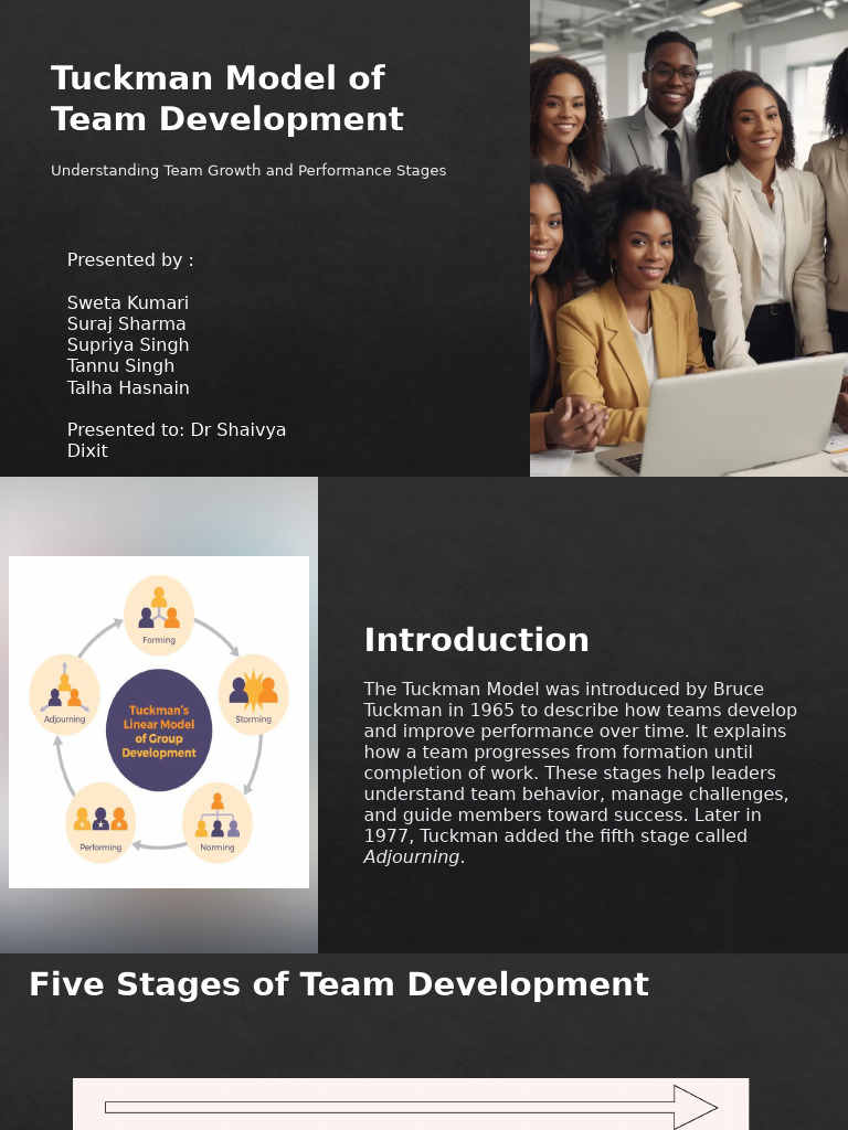 Sweta-Tuckman Model | PDF | Liberal Arts Education | Psychological Concepts