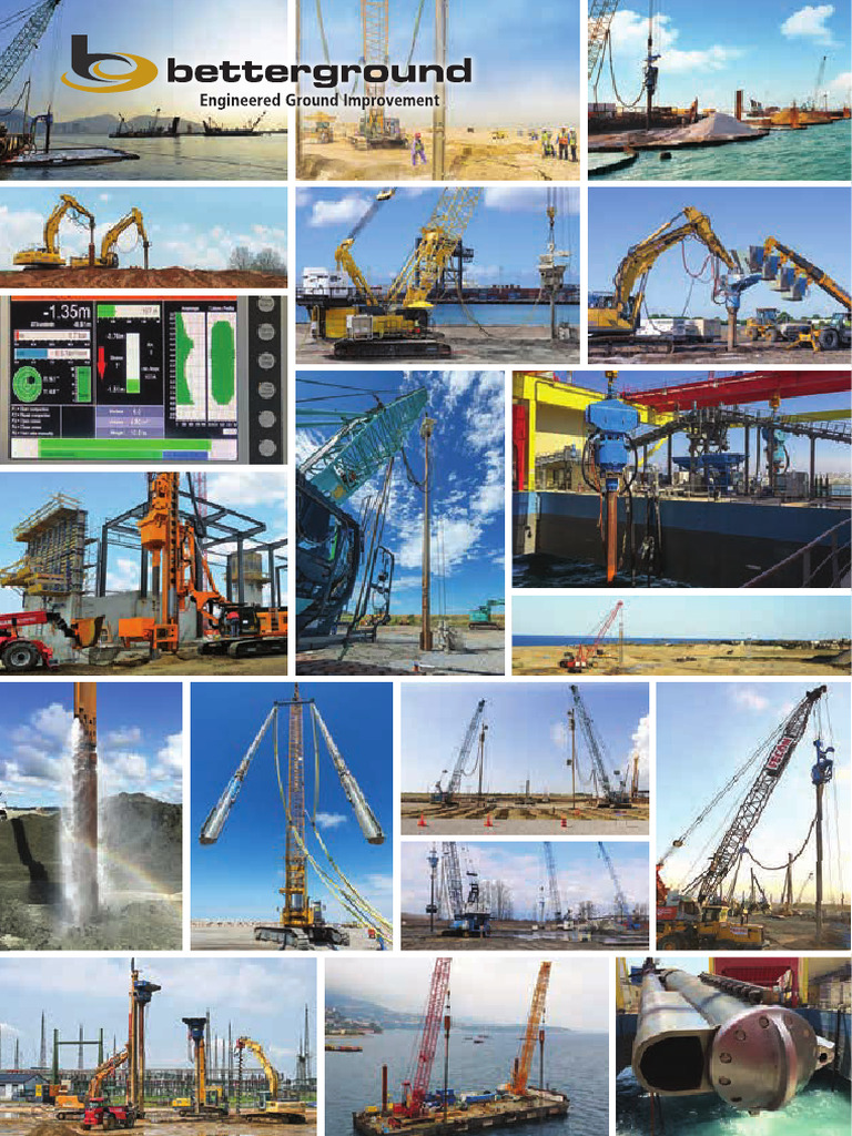 Ground Improvement Equipment Solutions | PDF | Crane (Machine)
